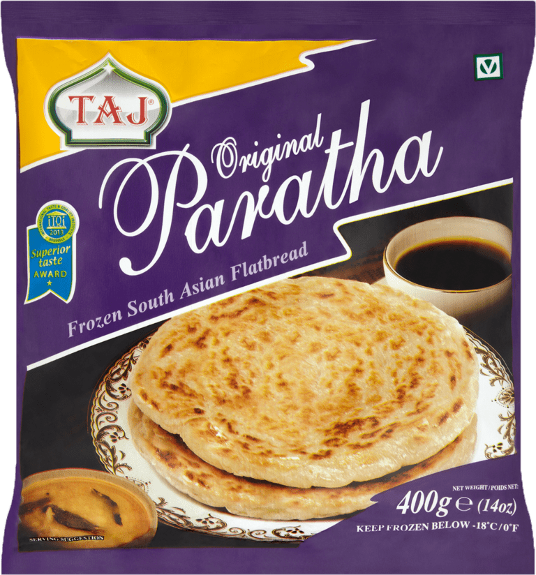 TAJ Plain Paratha CASE - Consort Frozen Foods