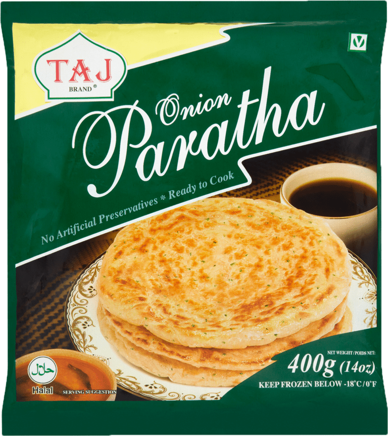 TAJ Onion Paratha CASE - Consort Frozen Foods