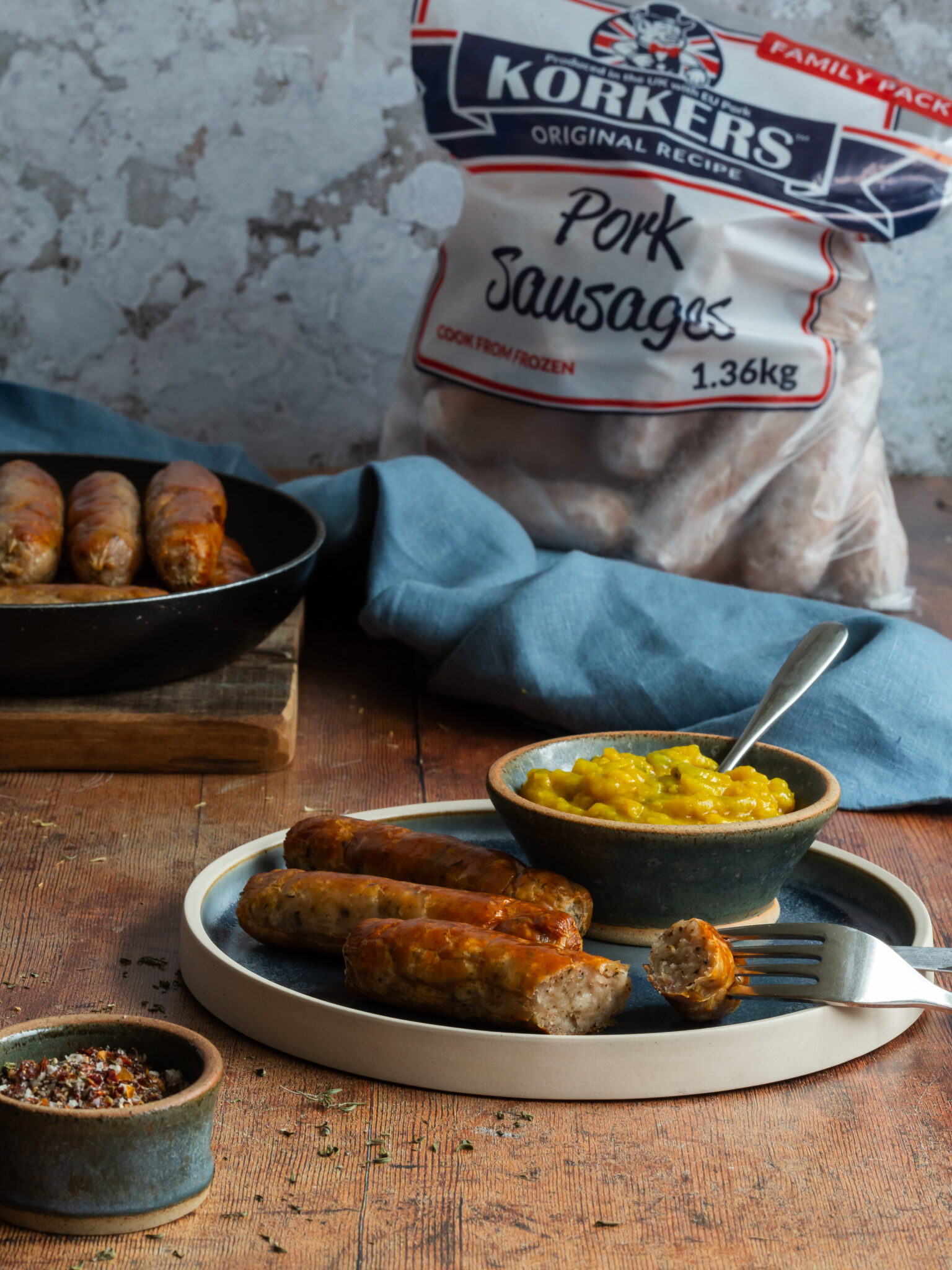 Korkers Original Sausages - Consort Frozen Foods