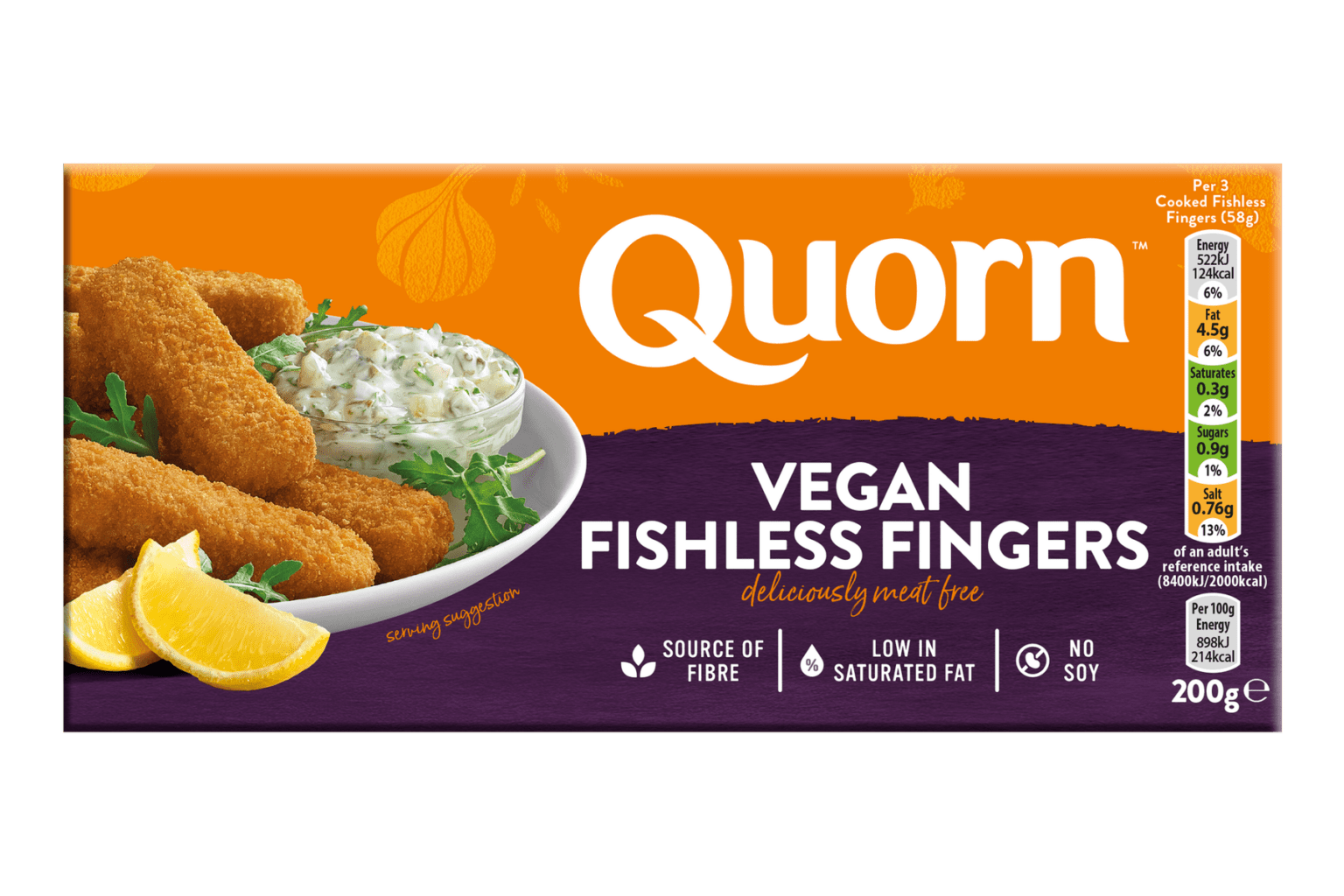 Quorn Vegan Fishless Fingers - Consort Frozen Foods
