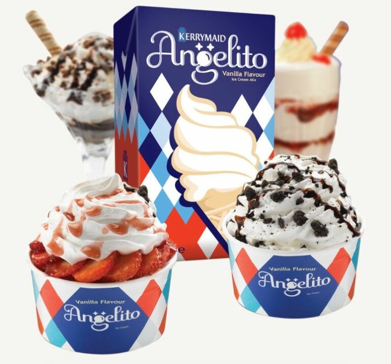 Angelito Vanilla Ice Cream Soft Mix 10lt - Consort Frozen Foods