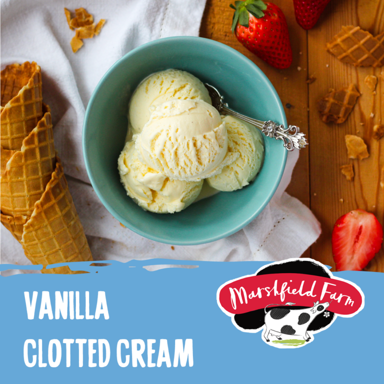 4.5lt Marshfield Vanilla in Clotted Cream - Consort Frozen Foods