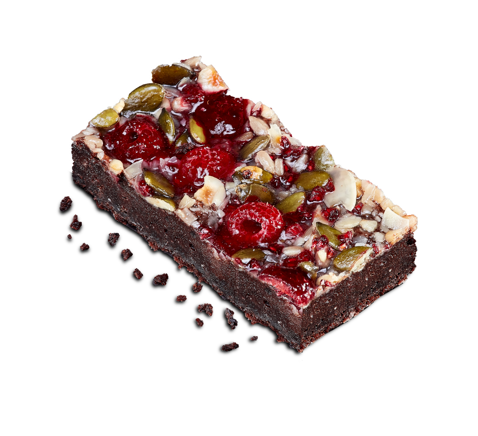 Erlenbacher Raspberry Brownie Slices - Consort Frozen Foods