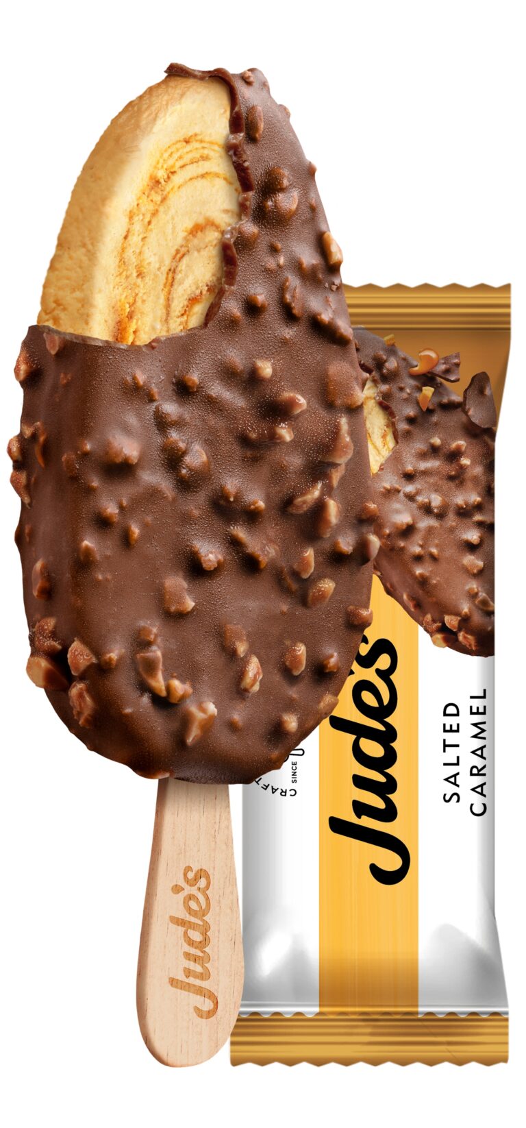 Jude's Salted Caramel Ice Cream Stick - Consort Frozen Foods