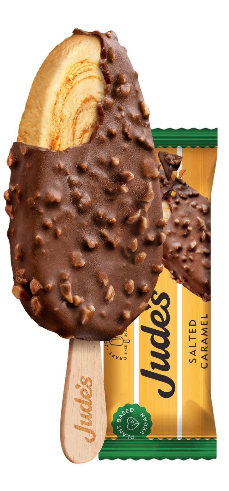 Jude's Plant Based Salted Caramel Stick - Consort Frozen Foods