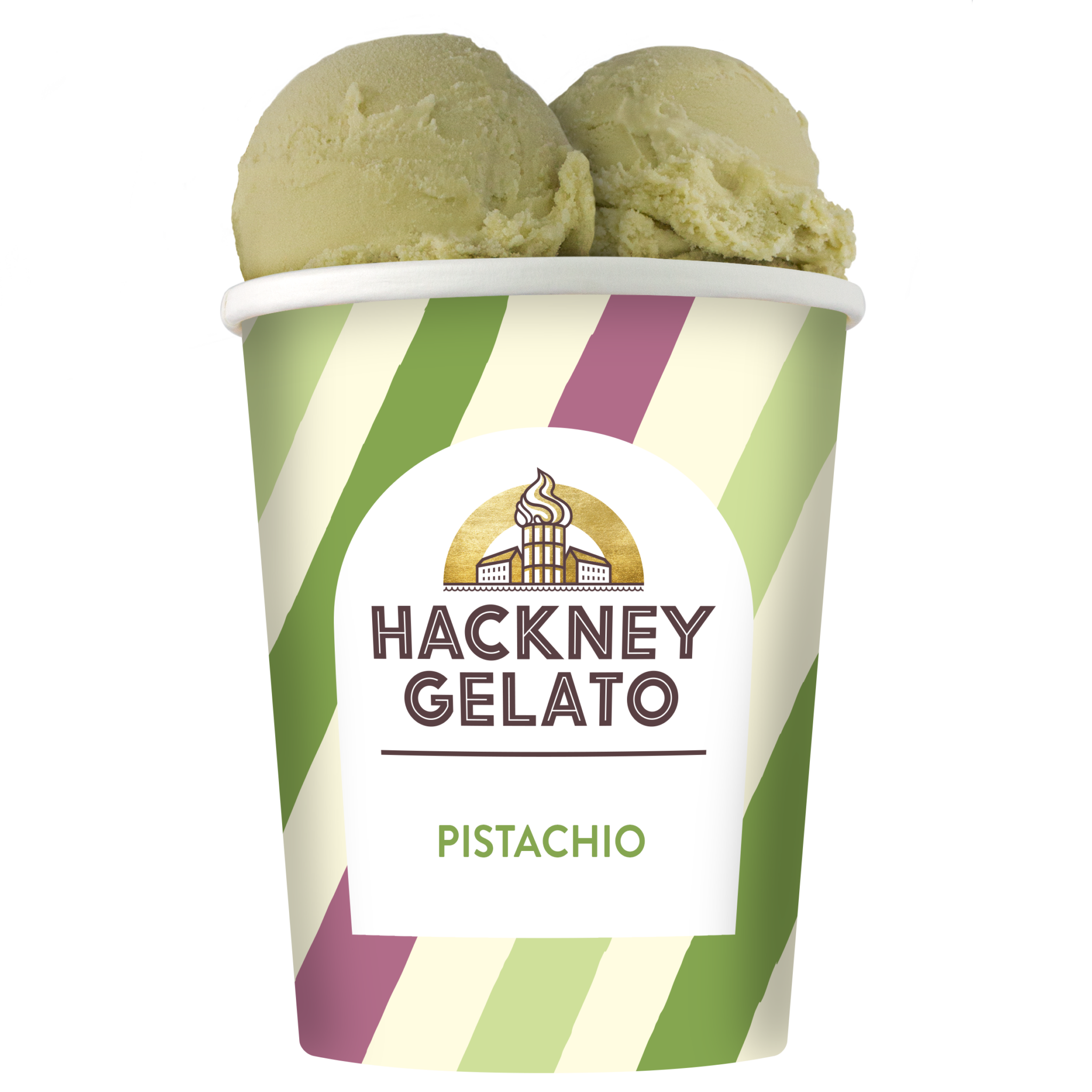 Hackney Gelato Pistachio Gelato Tub - Consort Frozen Foods