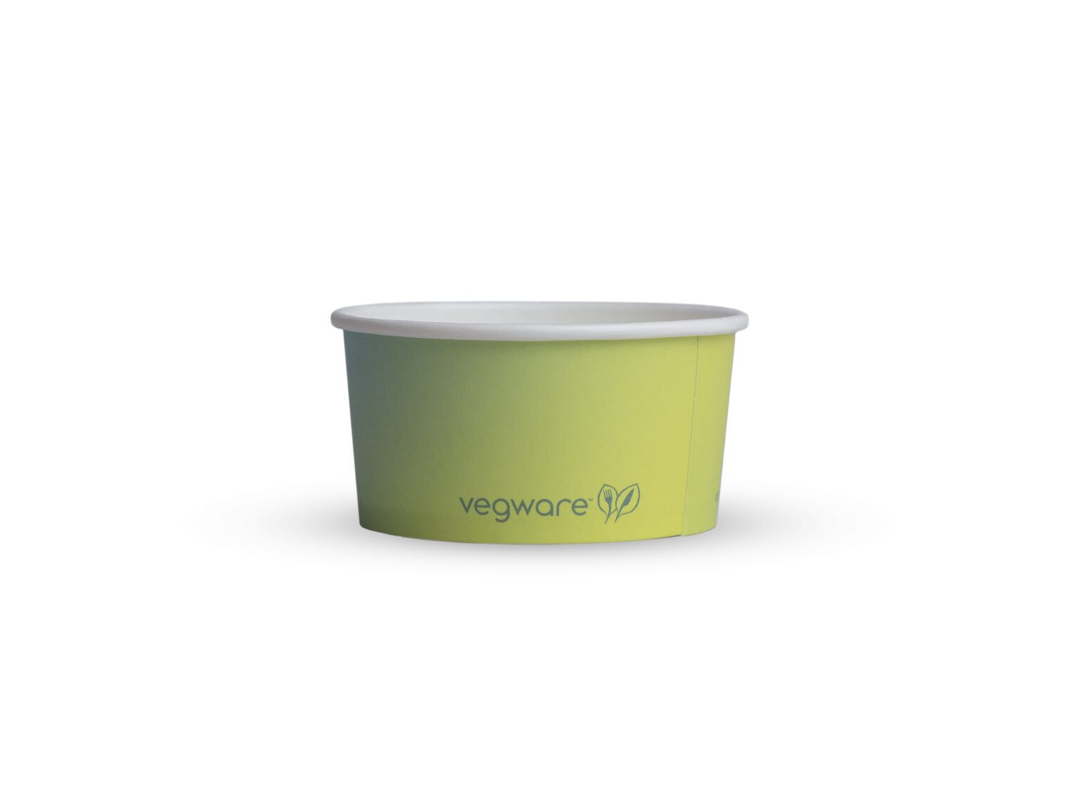 Vegware 2 Scoop Coloured Ice Cream Tub CASE - Consort Frozen Foods