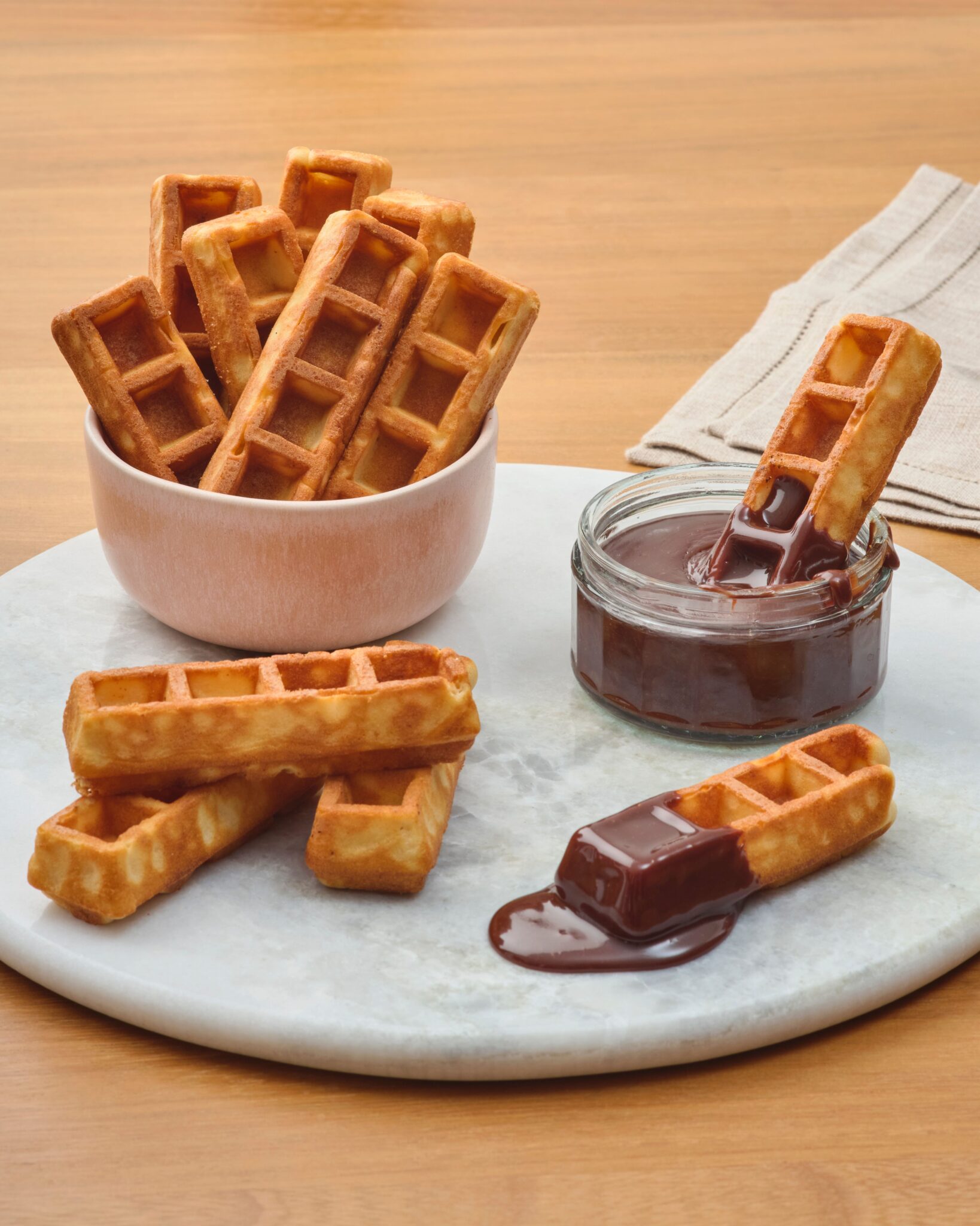 Wafflemeister Belgian Waffle Fingers - Consort Frozen Foods