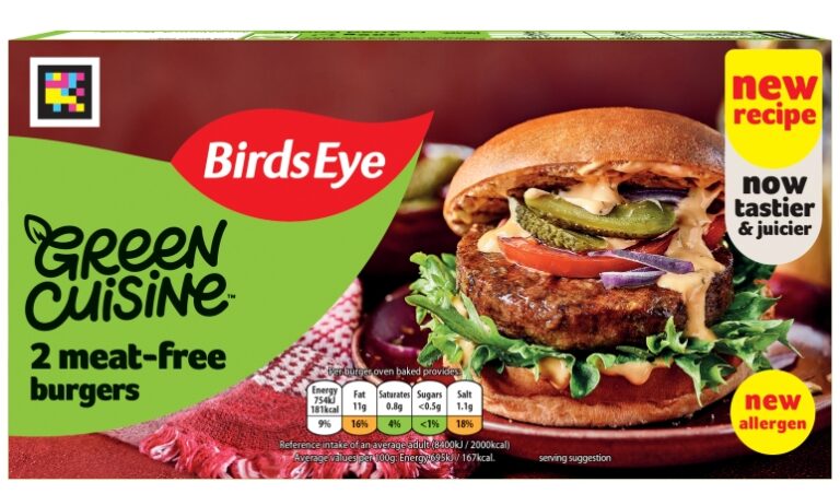 Birds Eye Green Cuisine Vegan Burgers - Consort Frozen Foods