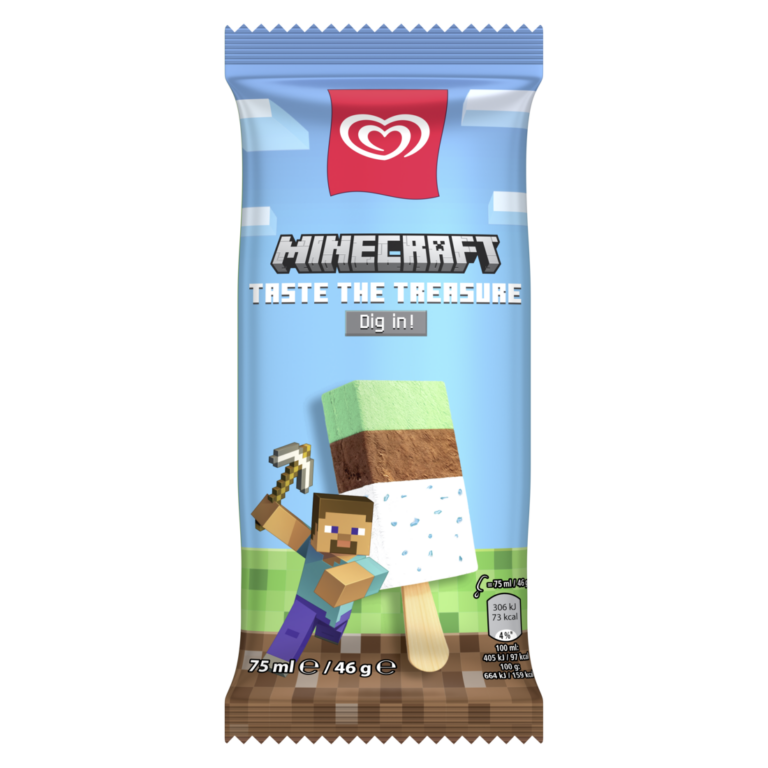 Minecraft Ice Cream Stick - Consort Frozen Foods