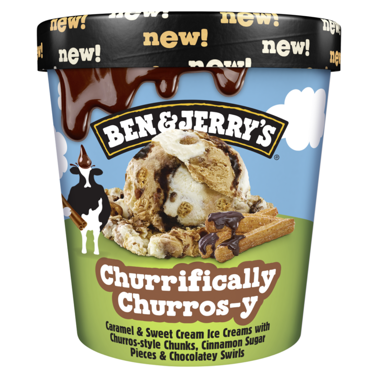 Ben and Jerrys Churrifically Churrosy - Consort Frozen Foods